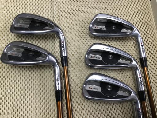 Yahoo!オークション - ピン PING アイアンセット G400 6S フレックスR ...