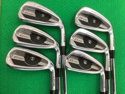 Yahoo!オークション - ピン PING アイアンセット G400 6S フレックスそ...