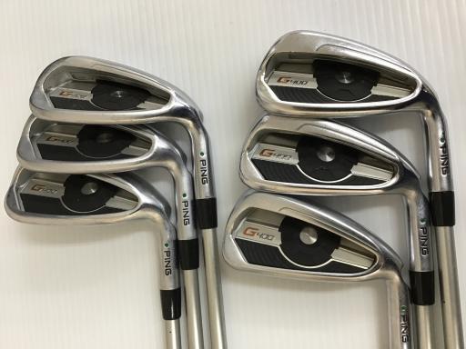 Yahoo!オークション - ピン PING アイアンセット G400 6S フレックスそ...