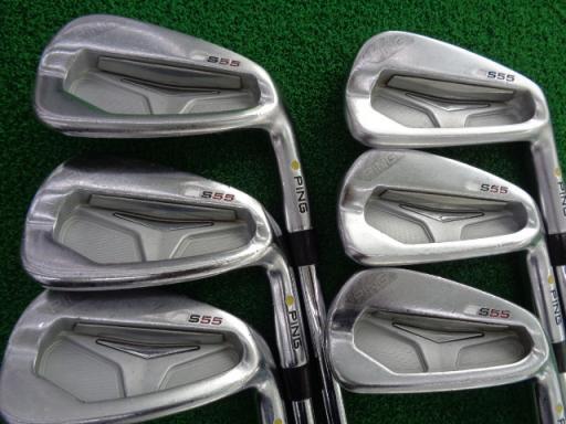 Yahoo!オークション - ピン PING アイアンセット S55 PING S55 6S フレ...