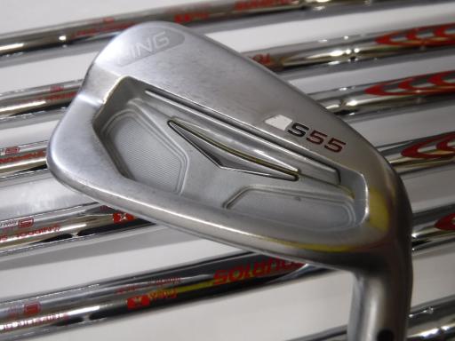 Yahoo!オークション - ピン PING アイアンセット S55 PING S55 8S フレ...