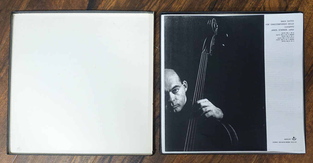 Yahoo!オークション - 極美 US Mercury SR 3-9016 バッハ チェロ無伴奏...