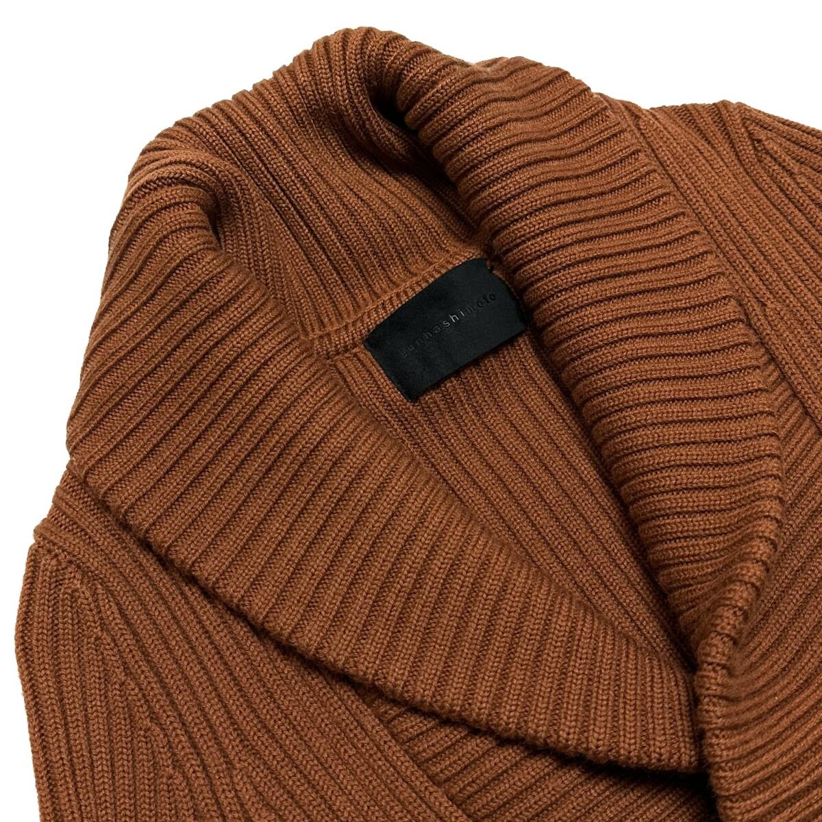 定価4 2万 junhashimoto TALY YARN SHAWL COLLAR PULLOVER KNIT 定価4 2万 junhashimoto TALY YARN SHAWL COLLAR PULLOVER KNIT