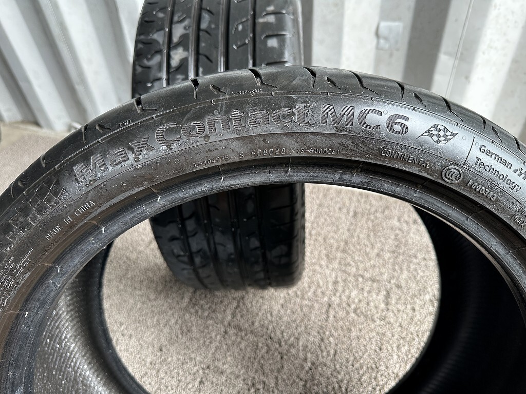 Yahoo!オークション - 225/40R18 92Y 2本 Continental MAX Contact MC6