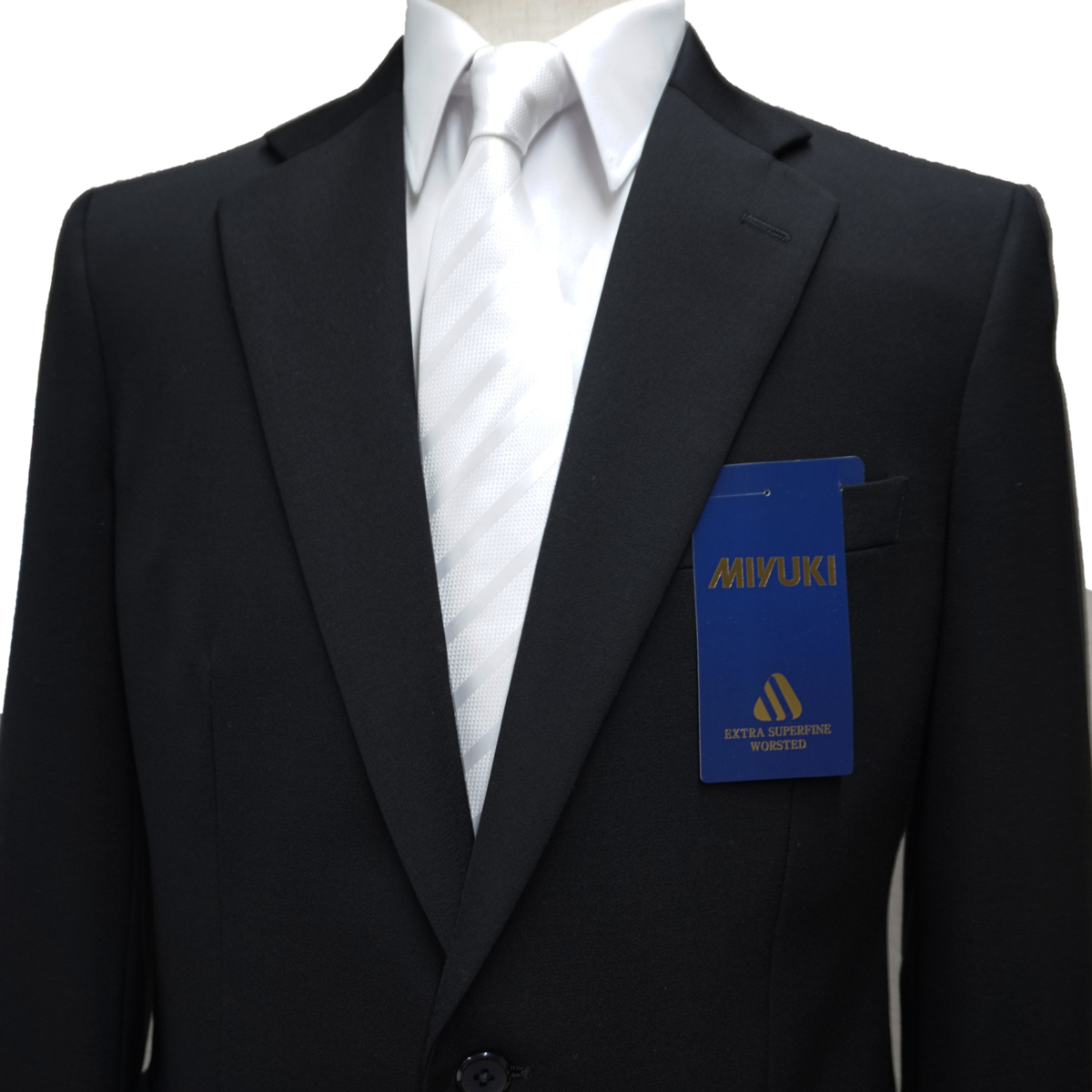 Yahoo!オークション - 【 MIYUKIシングル略礼服 】年中 背抜きお台場仕...