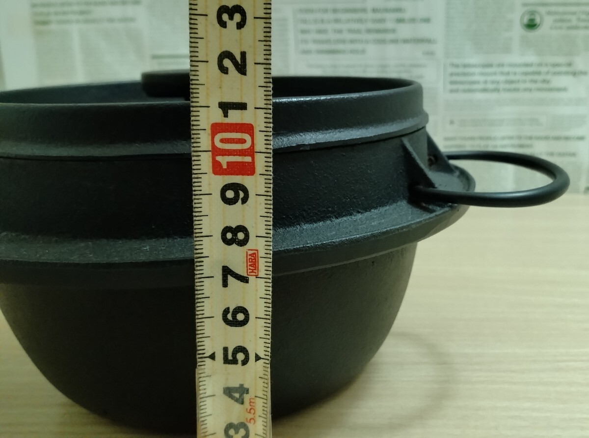 Yahoo!オークション - 岩鋳 Iwachu ごはん鍋 2合炊／中古品／南部鉄器 ...