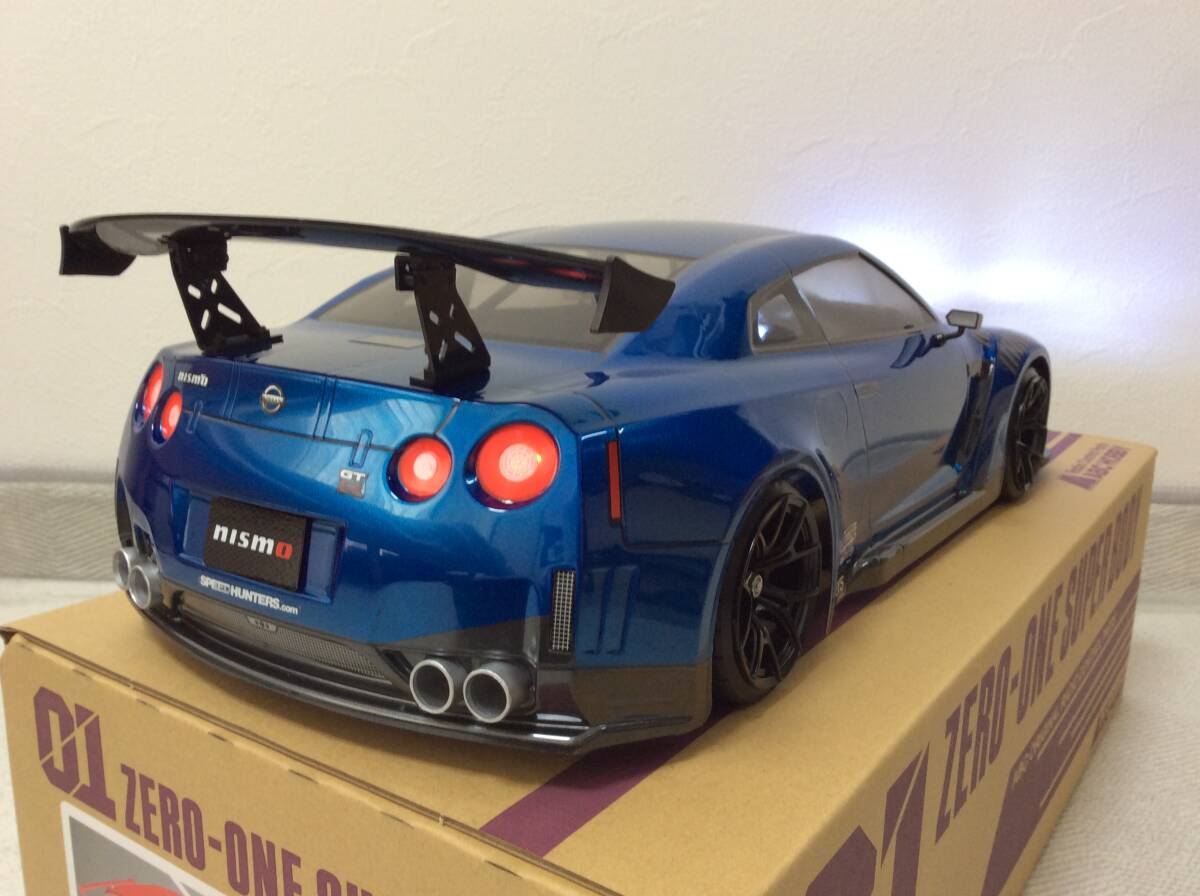 Yahoo!オークション - タミヤ TT01E ニッサンR35GTR 電飾付 新品 完成...