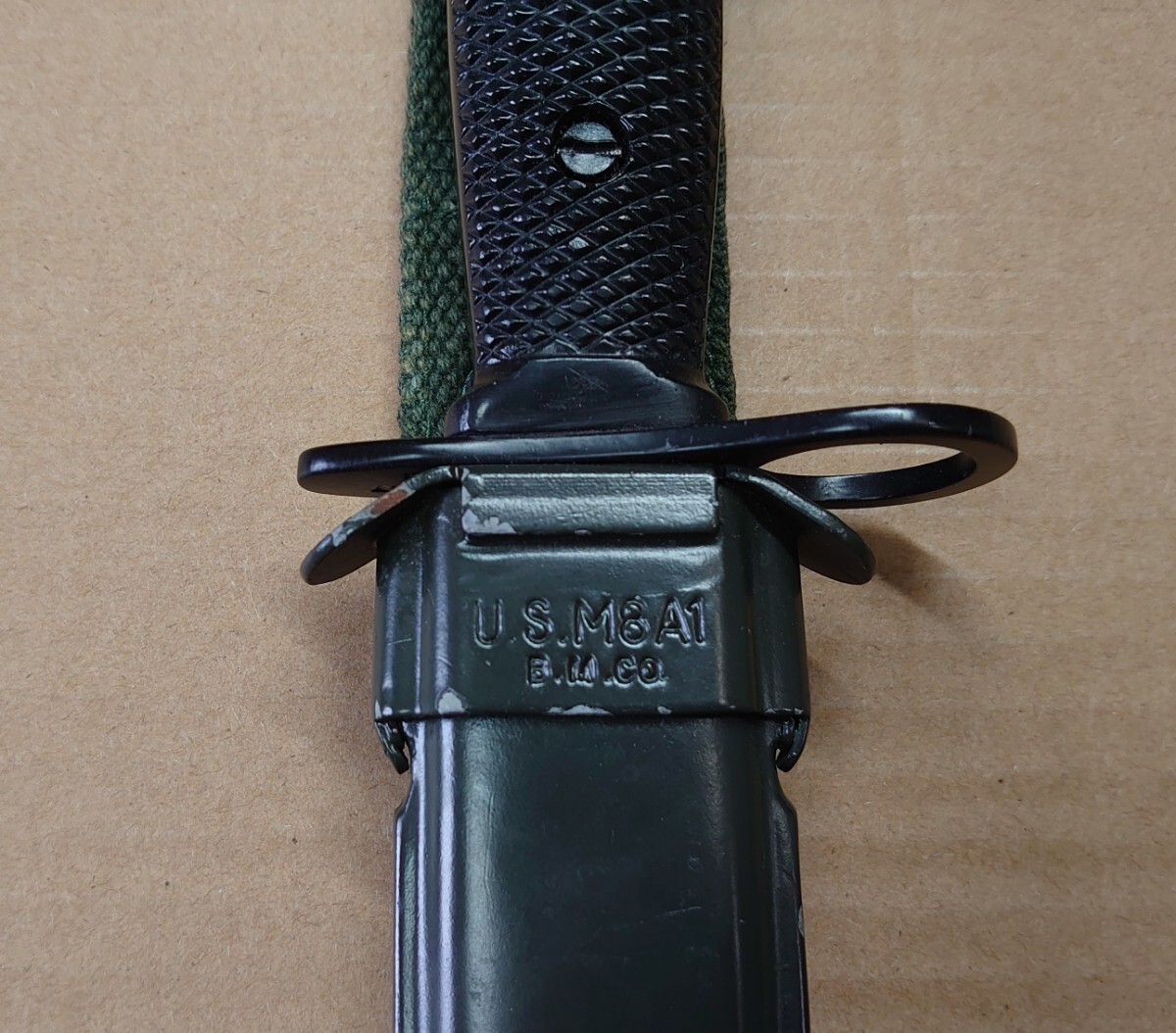 【樂淘letao】日本代購代標第一品牌－米軍 M7 銃剣 バヨネット 放出品 bayonet M8A1 模造刀