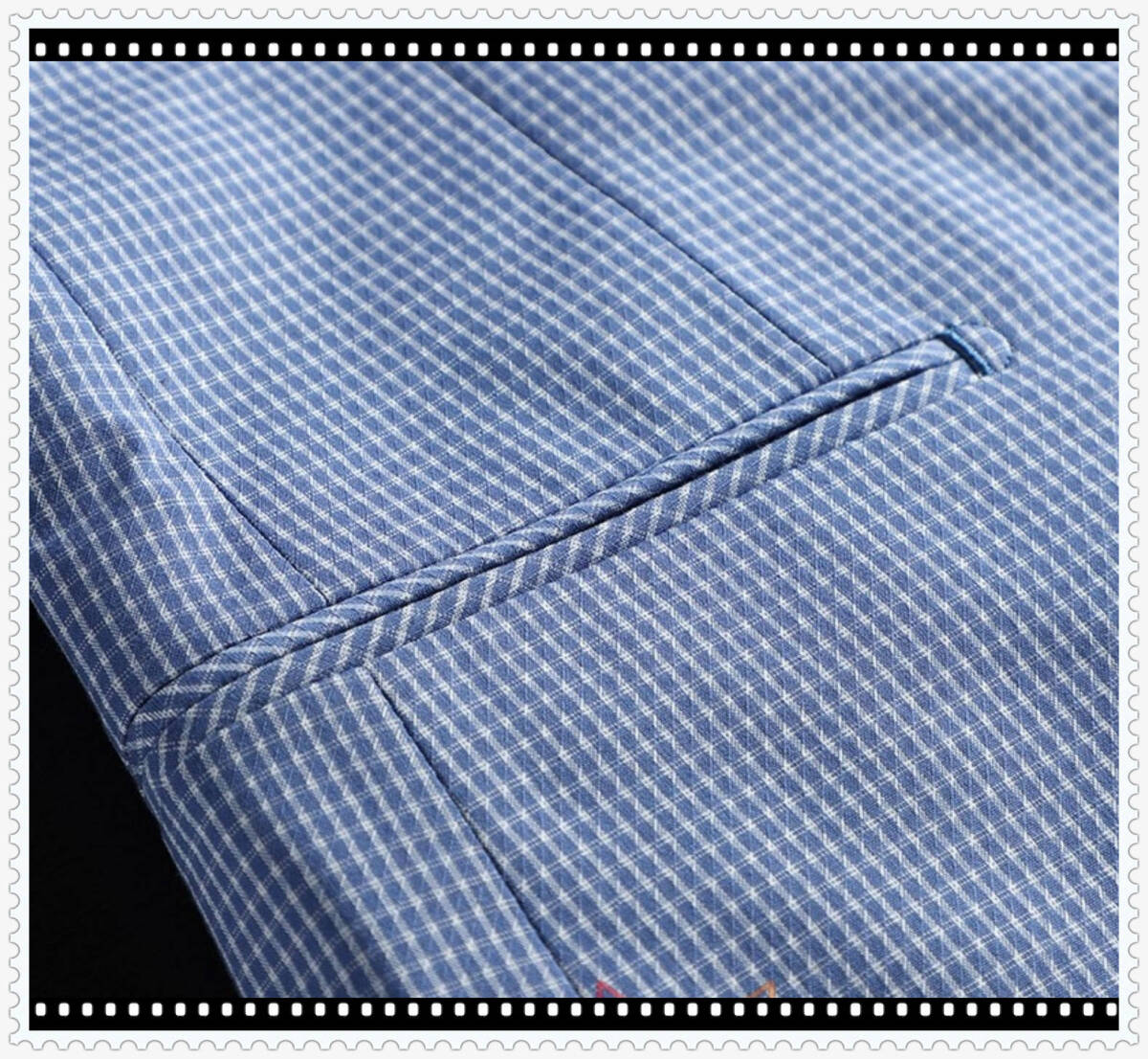 Yahoo!オークション - XZ-千鳥格子 春と夏 実寸 46Y(S度 ) 希少vikinga...