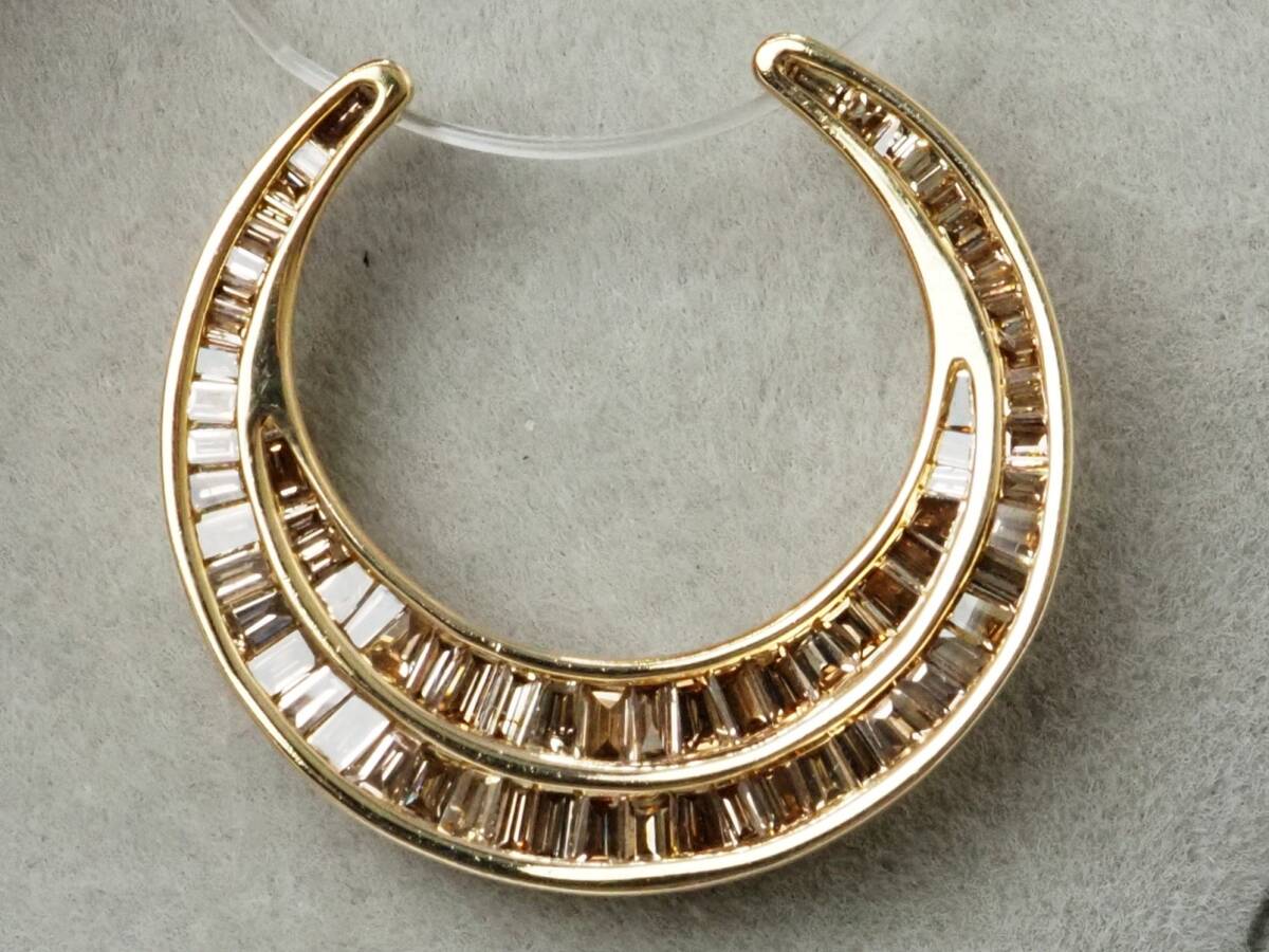 Yahoo!オークション - 【6789P】GSTV K18 天然ダイヤモンド 0.74ct/3.0...