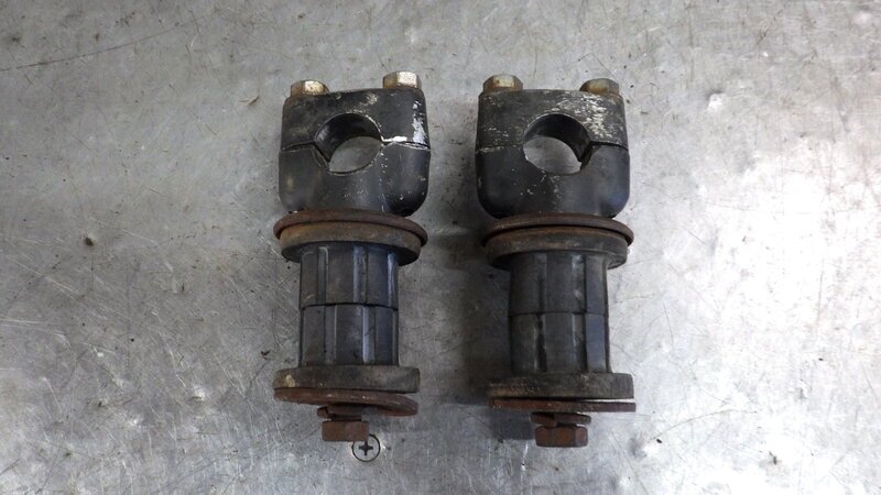 Yahoo!オークション - RGA-167A XS250 Spl 純正 ハンドルポスト 4A8-38...