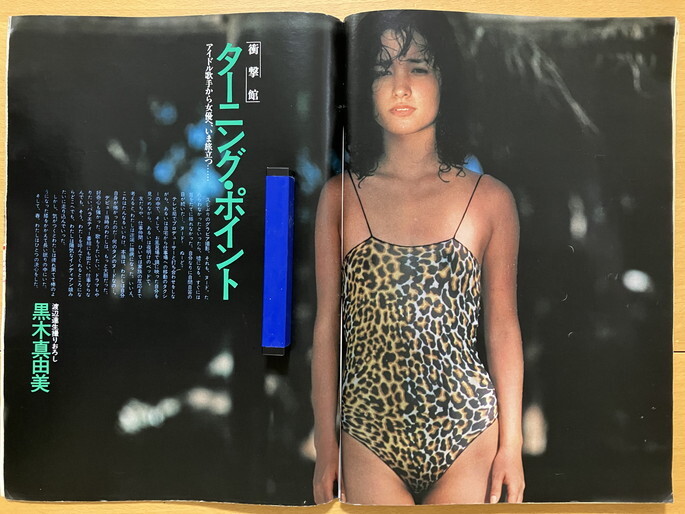 Yahoo!オークション - GORO 1981/5/14 名取裕子 蜷川有紀 マリアン 杉...