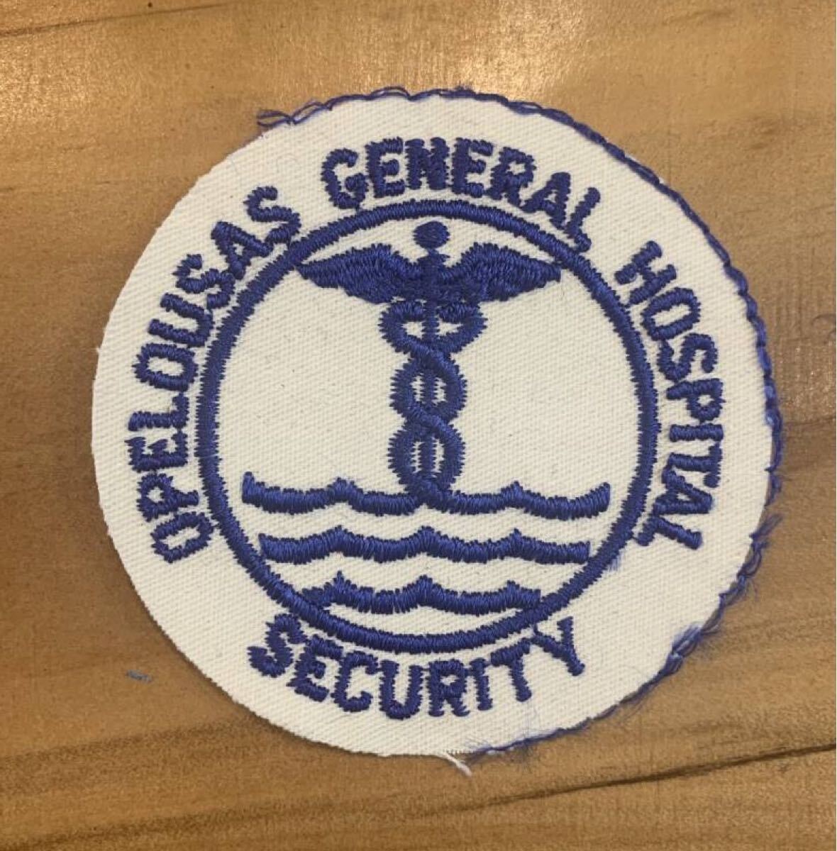 Yahoo!オークション - USA ワッペン ヴィンテージ パッチ HOSPITAL SEC...