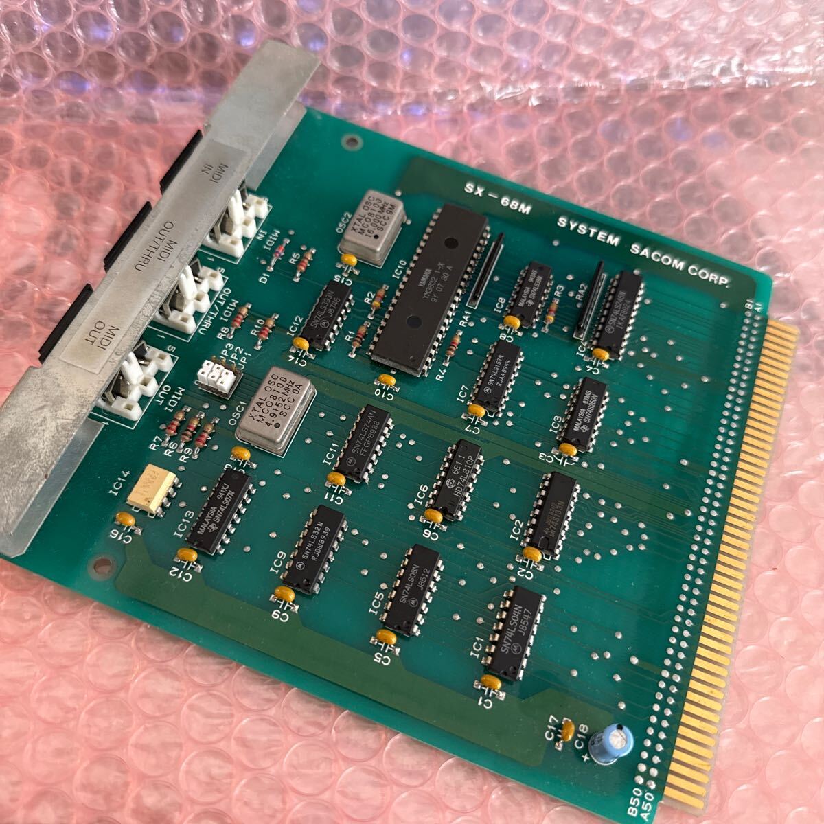 Yahoo!オークション - X68000 MIDI拡張ボード SX-68M SYSTEM SACOM