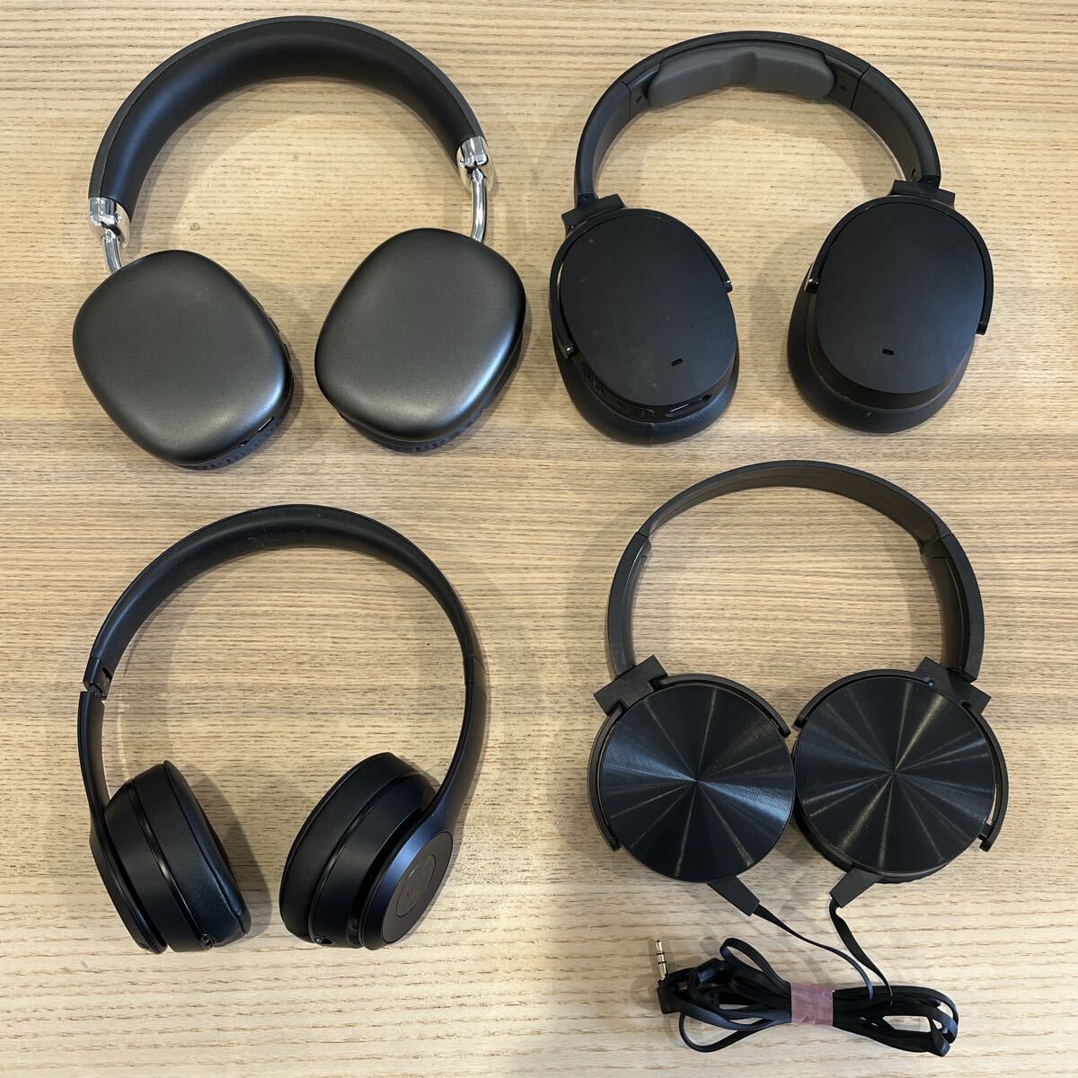 Yahoo!オークション - 795A 各種ヘッドフォンまとめ売り4個 ワイヤレス...