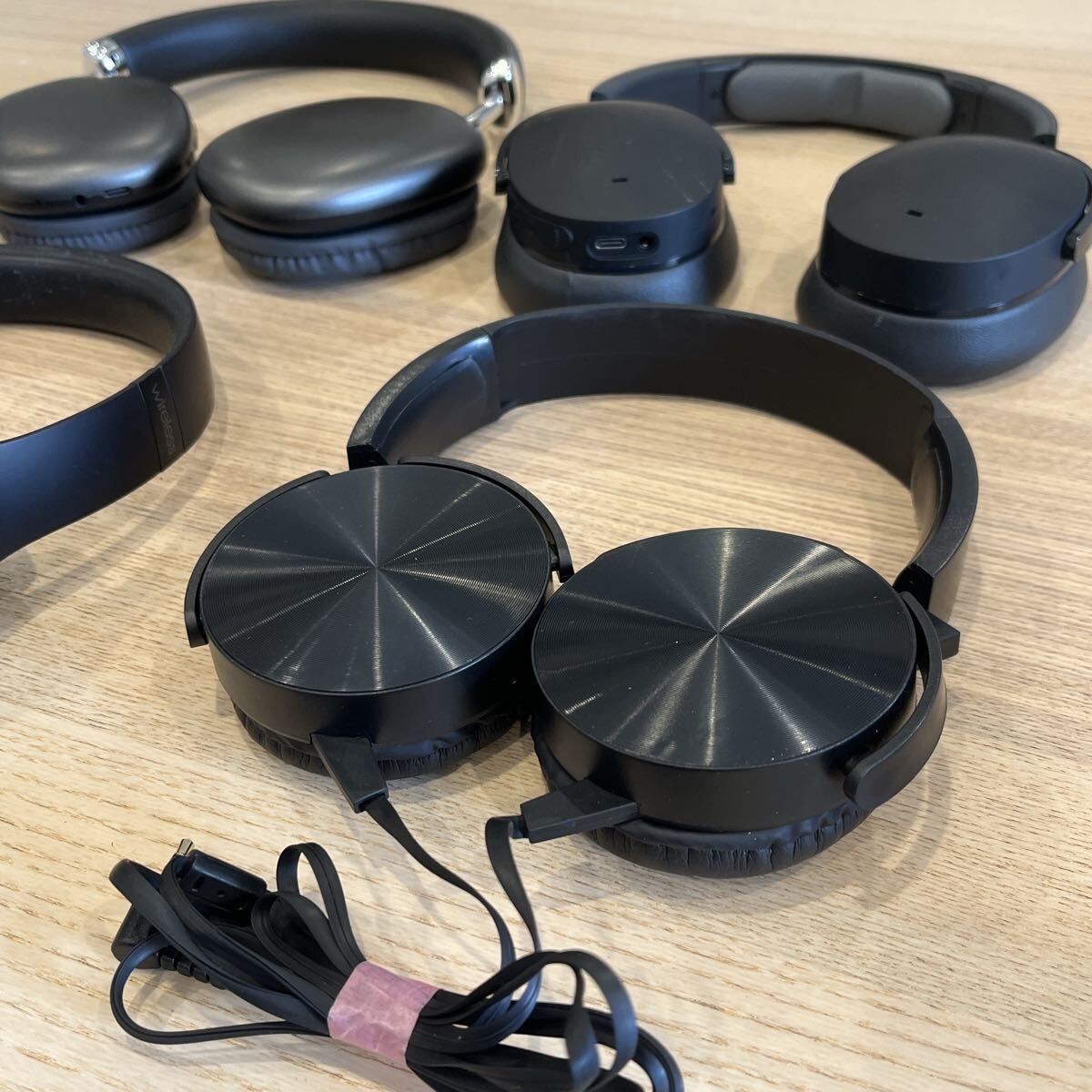 Yahoo!オークション - 795A 各種ヘッドフォンまとめ売り4個 ワイヤレス...