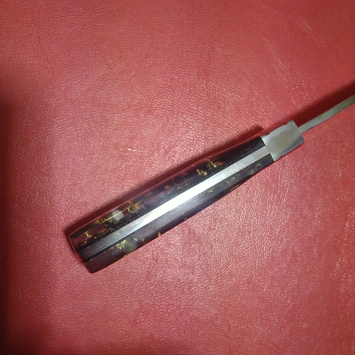 Yahoo!オークション - M390 狩猟ナイフ アウトドア ナイフ 黒木目ハン...