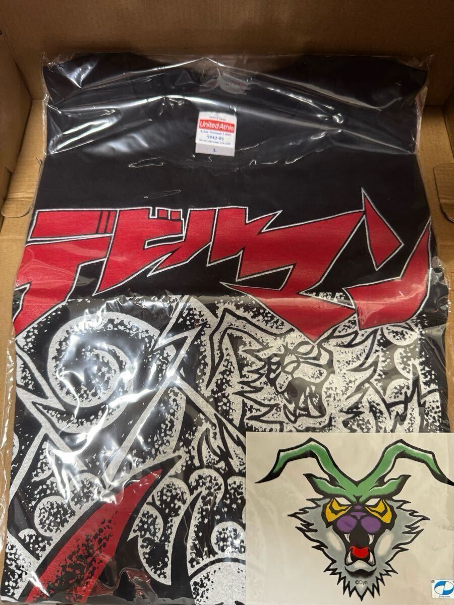 1円スタート hxs デビルマン 廣田彩玩所 hxsxk 1期 Tシャツ 1円スタート hxs デビルマン 廣田彩玩所 hxsxk 1期 Tシャツ