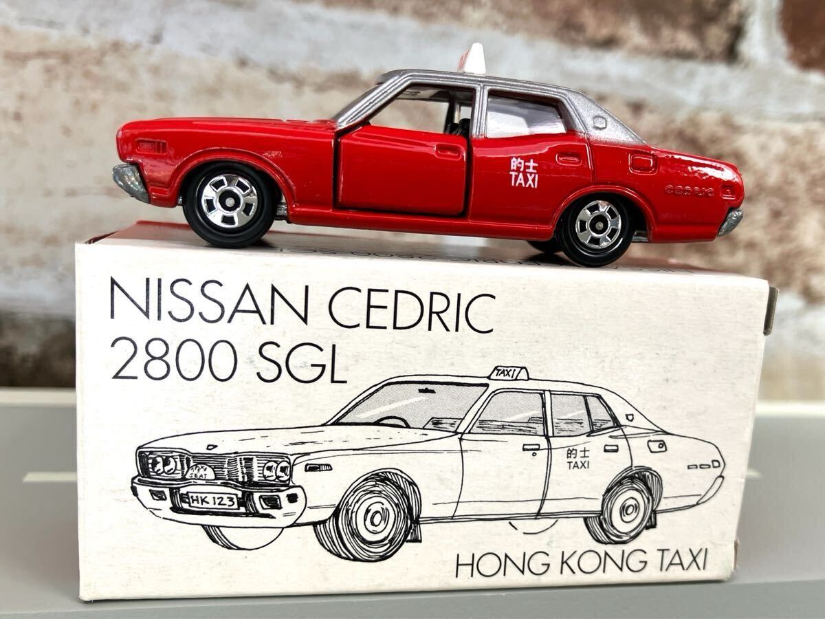 tomica トミカ NISSAN CEDRIC 2800 SGL HONG KONG TAXI 香港 tomica トミカ NISSAN CEDRIC 2800 SGL HONG KONG TAXI 香港