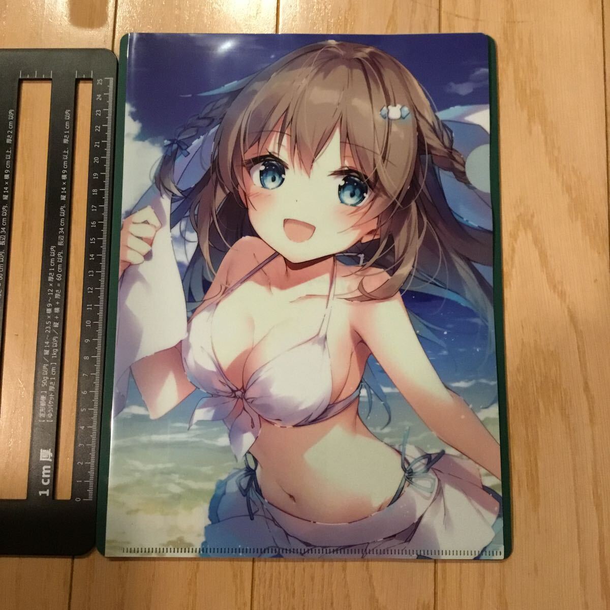 Yahoo!オークション - 【バーチャルYouTuber】A4クリアファイル 真白く...