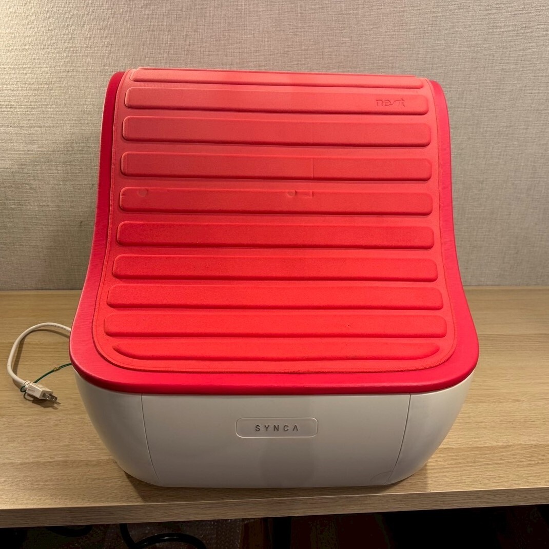 Yahoo!オークション - 美品 フットマッサージャー〈SYNCA〉FM210 レッ...