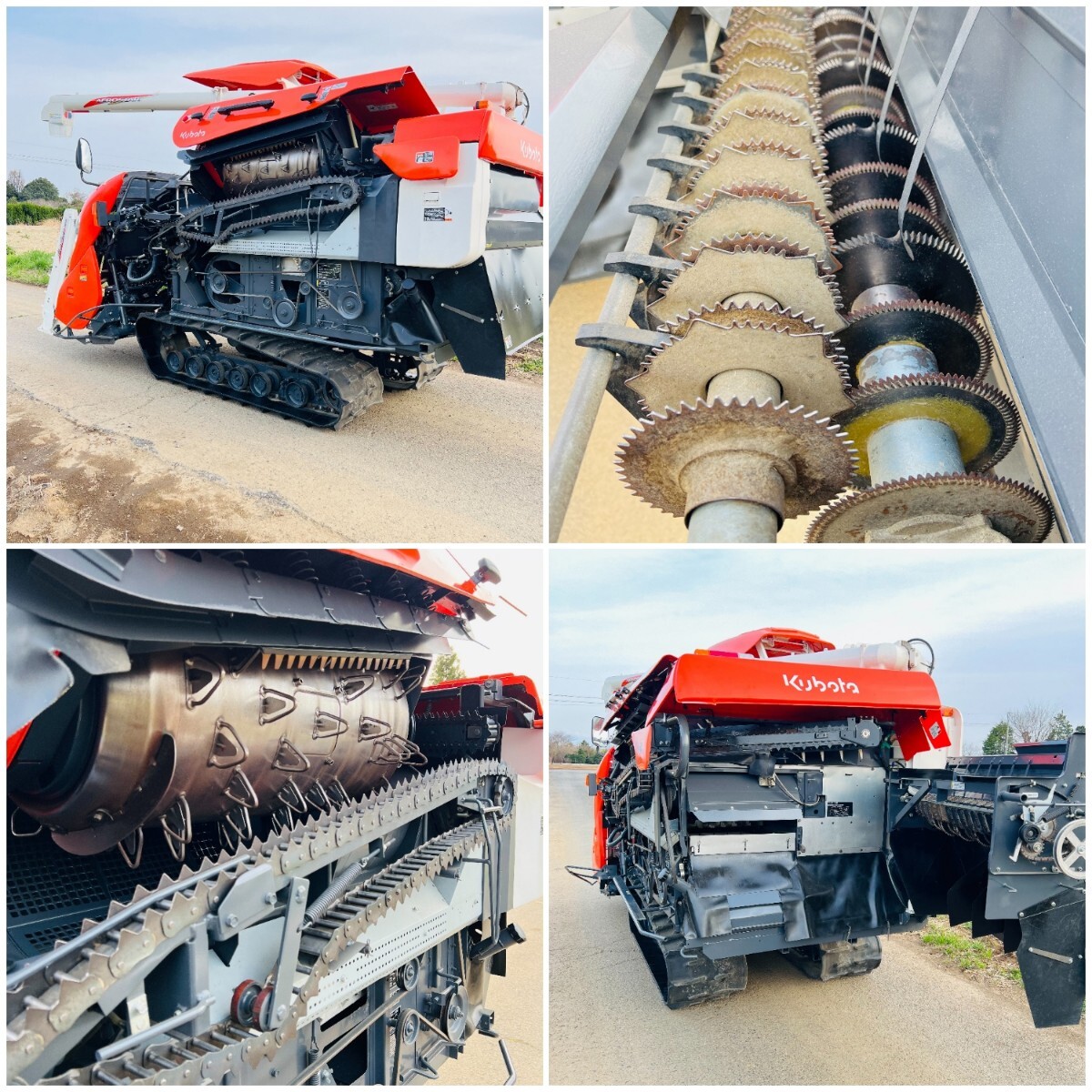 Yahoo!オークション - クボタ コンバインER438 4条刈 HST 上下左右モン...