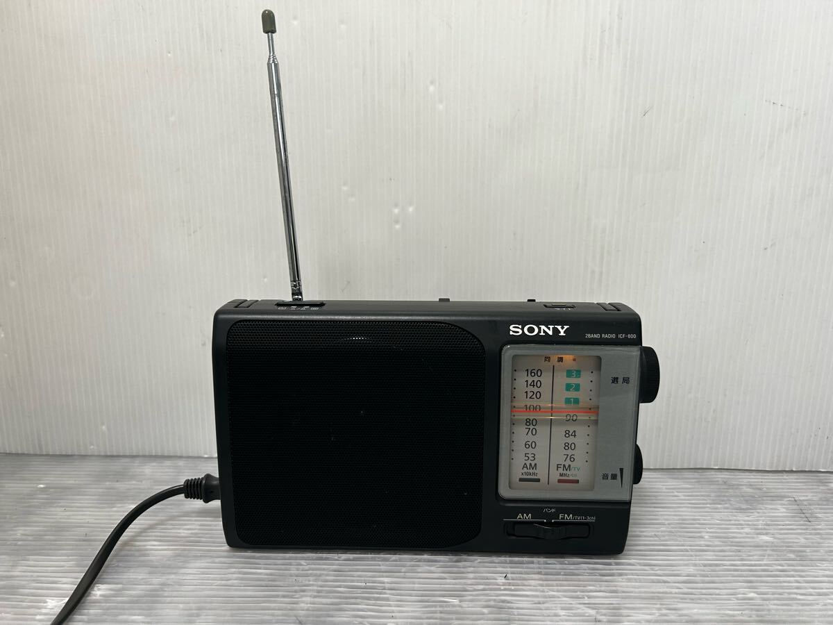 Yahoo!オークション - J009 通電確認済 SONY 2BAND RADIO ソニー 2バ...