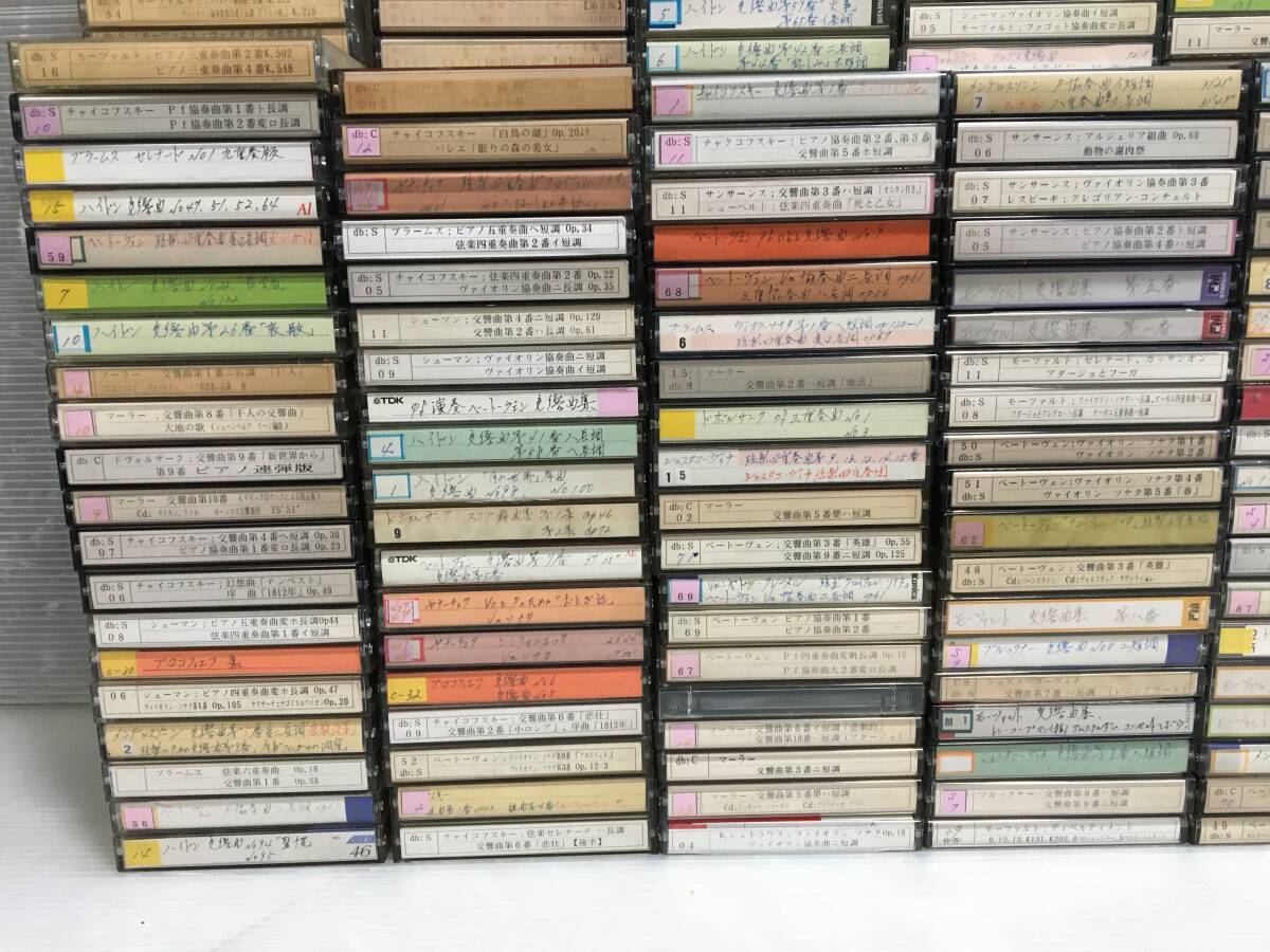 Yahoo!オークション - J492 カセットテープ 435本まとめ クラシック録...