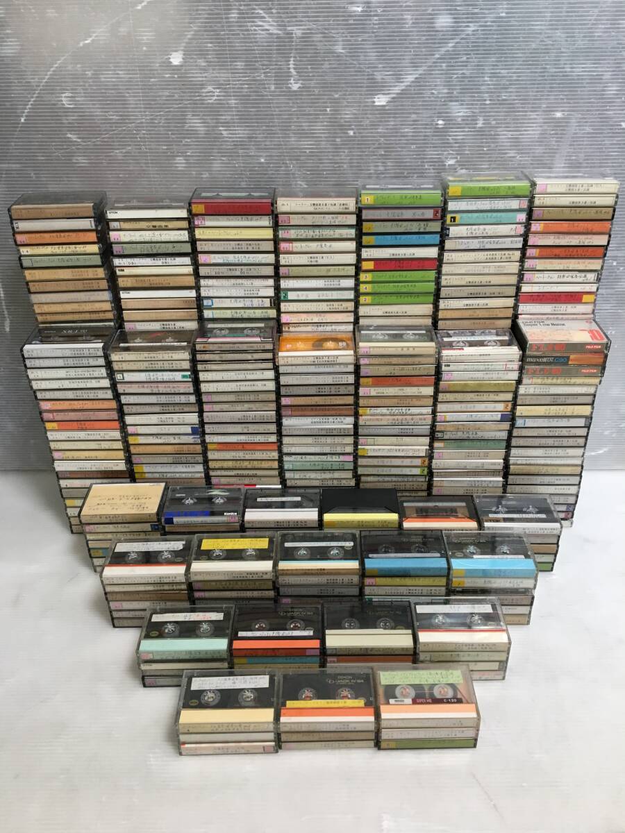 Yahoo!オークション - J492 カセットテープ 435本まとめ クラシック録...