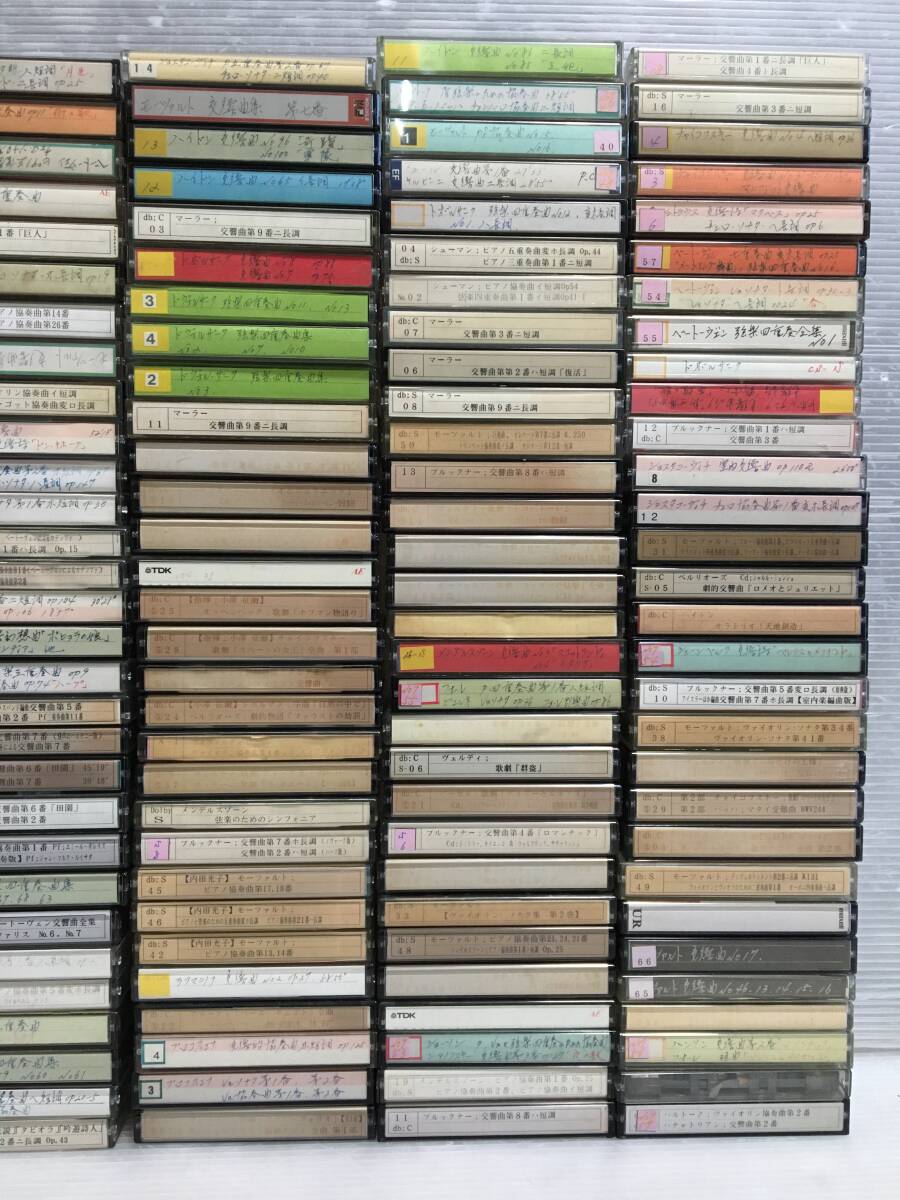 Yahoo!オークション - J492 カセットテープ 435本まとめ クラシック録...