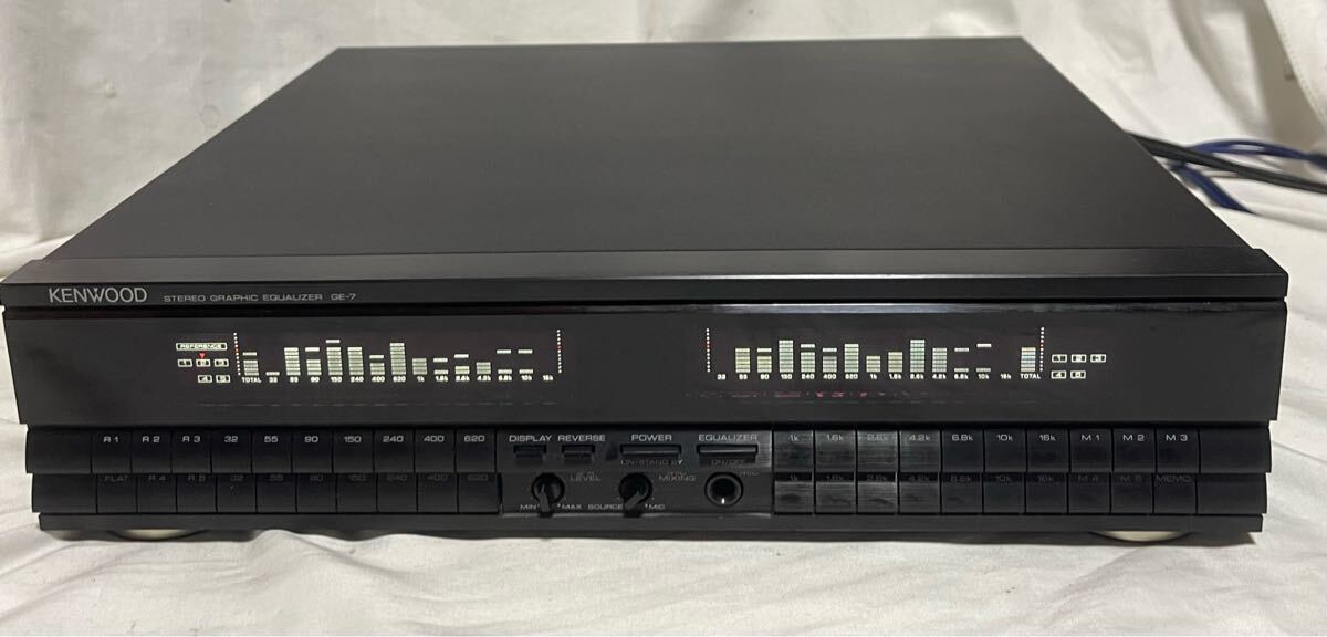 KENWOOD GE-7 グラフィックイコライザー 初期保証あり(イコライザー)｜売買されたオークション情報、yahooの商品情報をアーカイブ公開 - オークファン（aucfan.com）