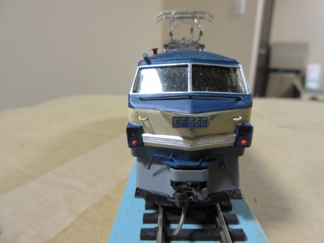 国鉄 EF66 0番台 直流電気機関車 HOゲージ(金属製・カツミ 国鉄 EF66 0番台 直流電気機関車 HOゲージ(金属製・カツミ