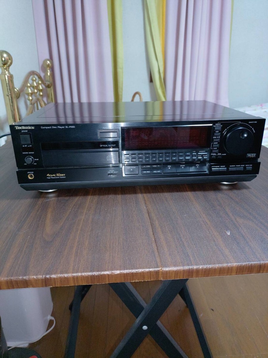 Yahoo!オークション - 「Technics CDプレーヤー SL-P990 ジャンク」