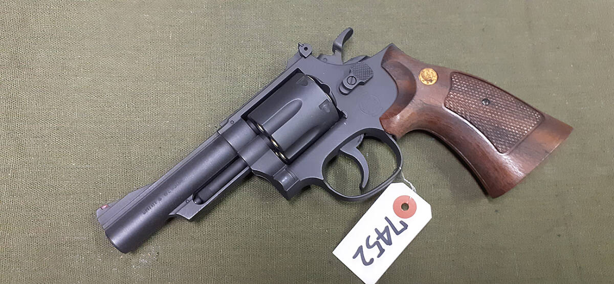 Yahoo!オークション - リボルバー【S&W M19コンバットマグナム4in】（7...