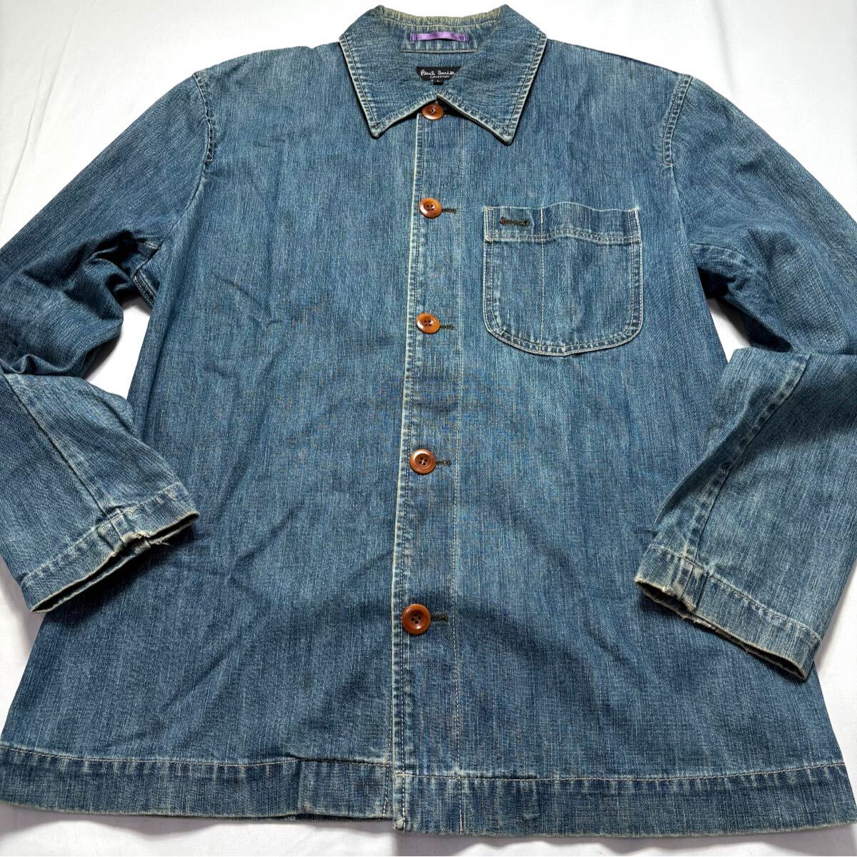 希少XL相当○人気 デニムジャケット ポールスミス Paul Smith 希少XL相当○人気 デニムジャケット ポールスミス Paul Smith