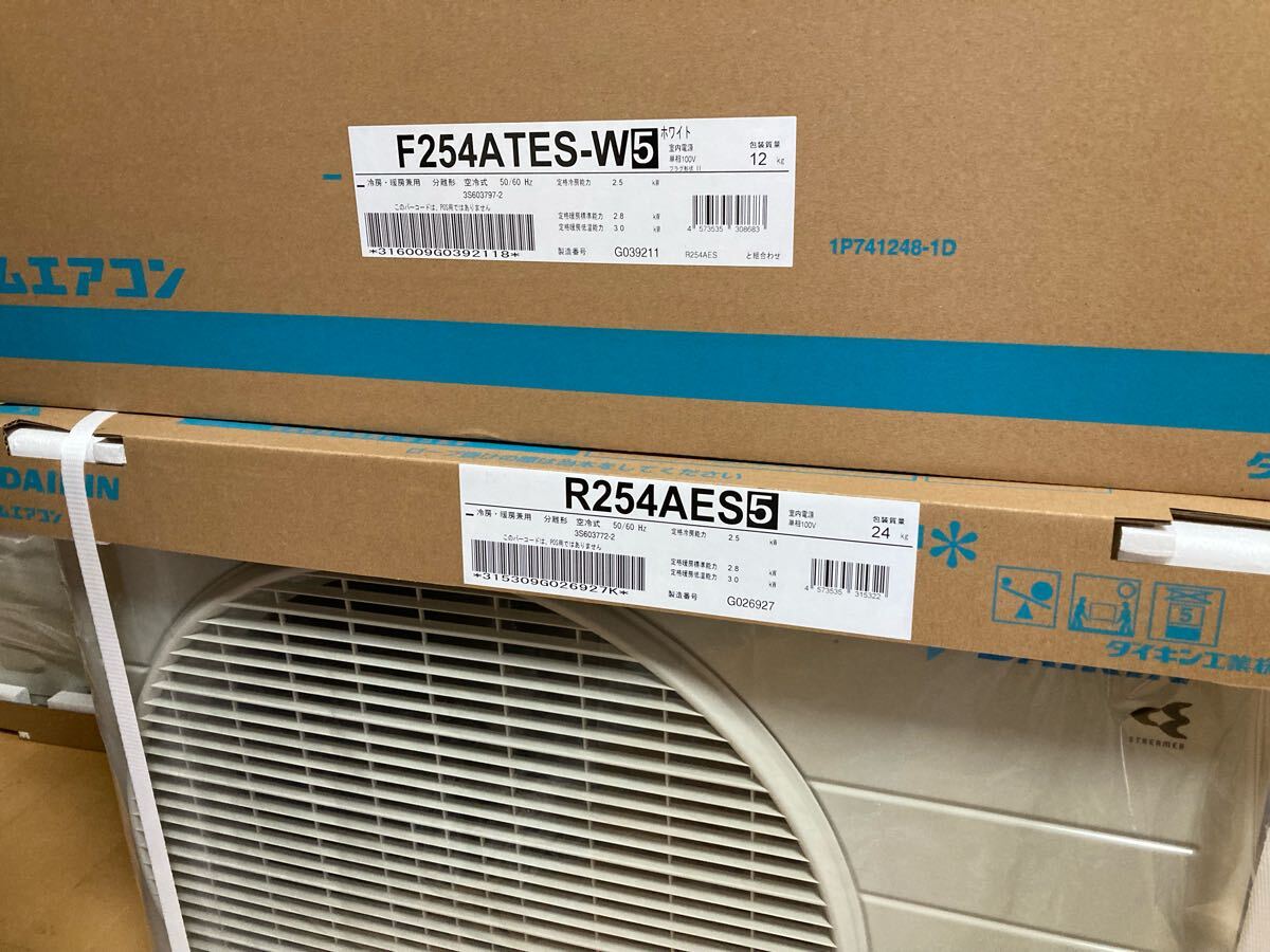 Yahoo!オークション - 【新品未開封】 DAIKIN ダイキン エアコン F254...
