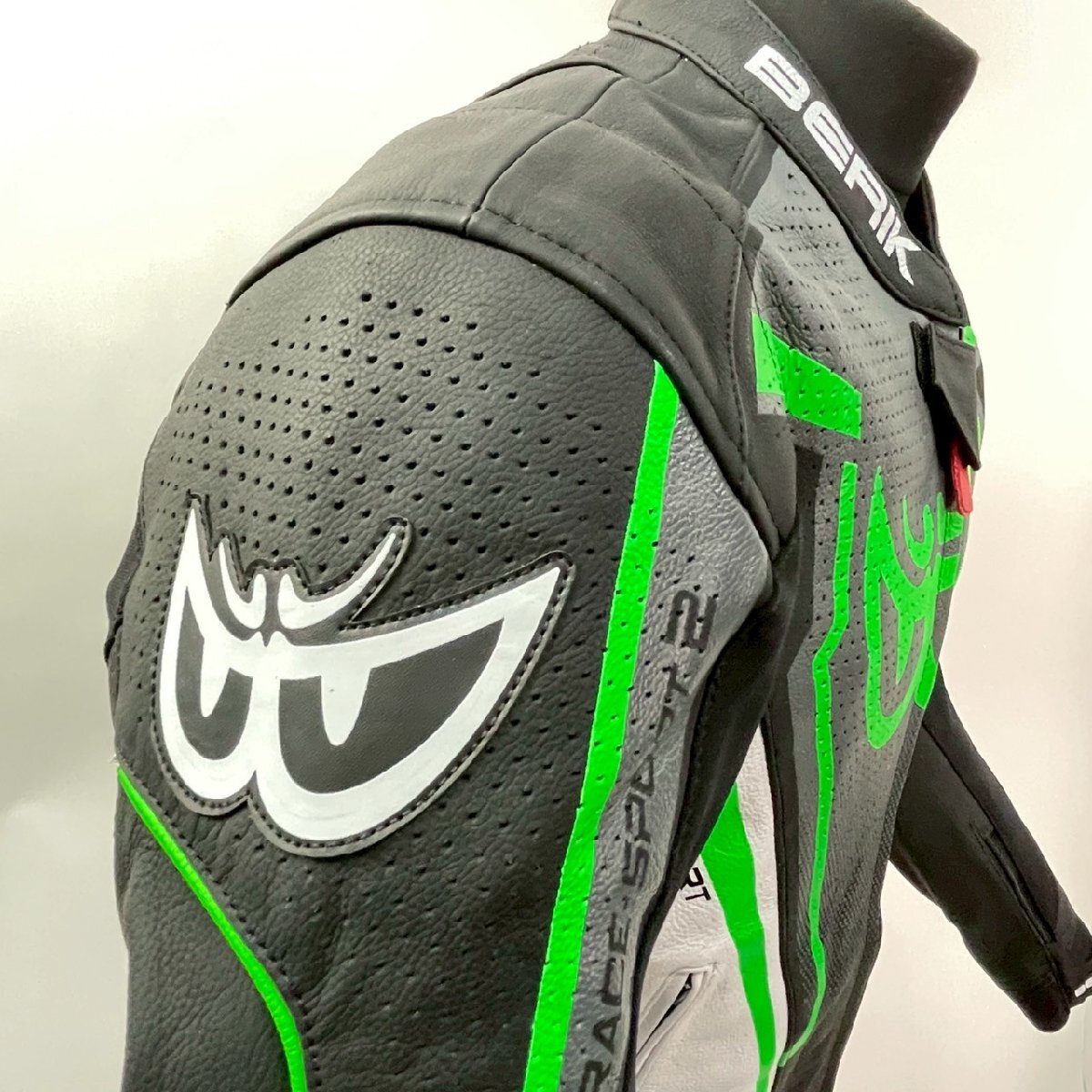 Yahoo!オークション - BERIK ベリック レザージャケット 181334 GREEN ...