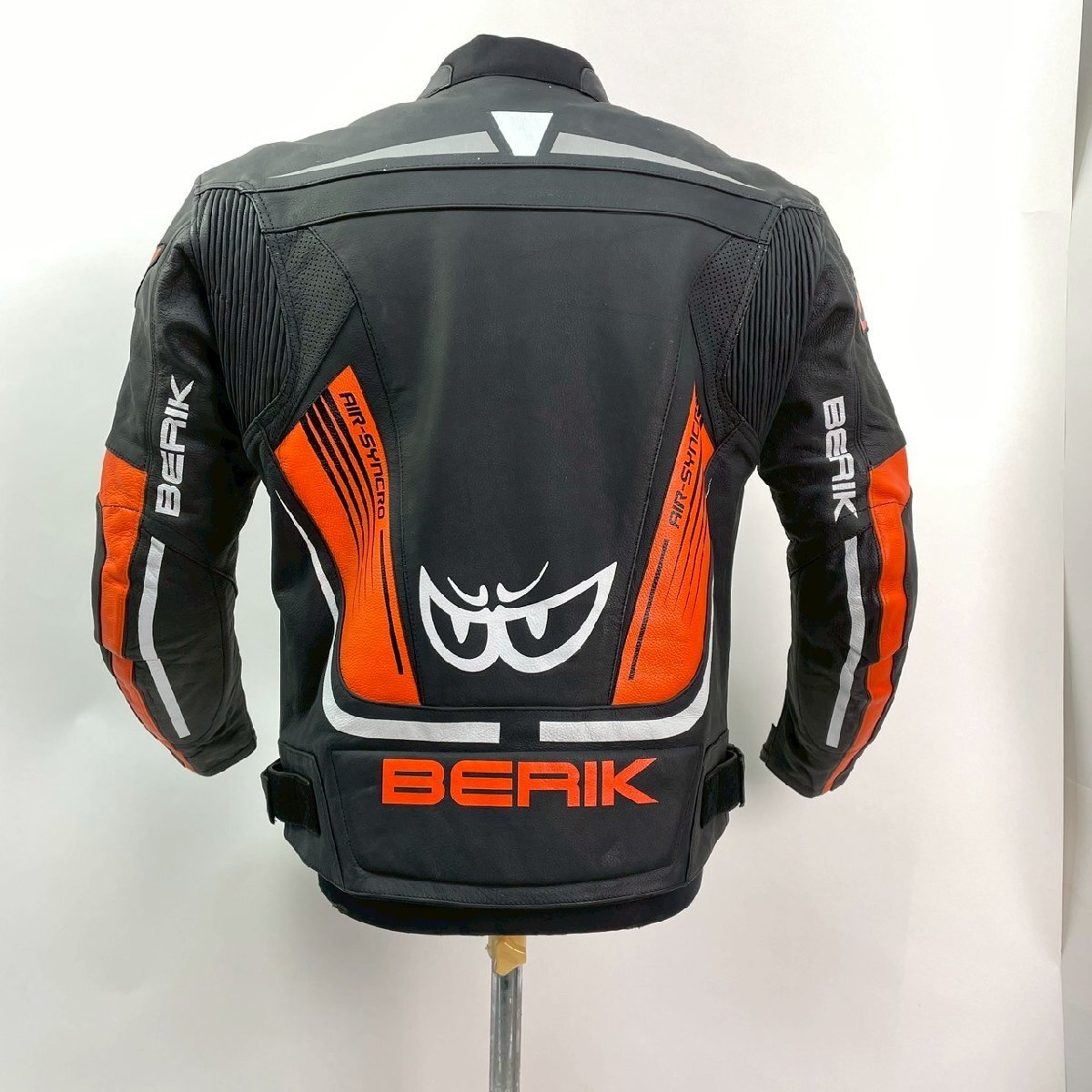 Yahoo!オークション - BERIK ベリック レザージャケット 9063 ORANGE ...