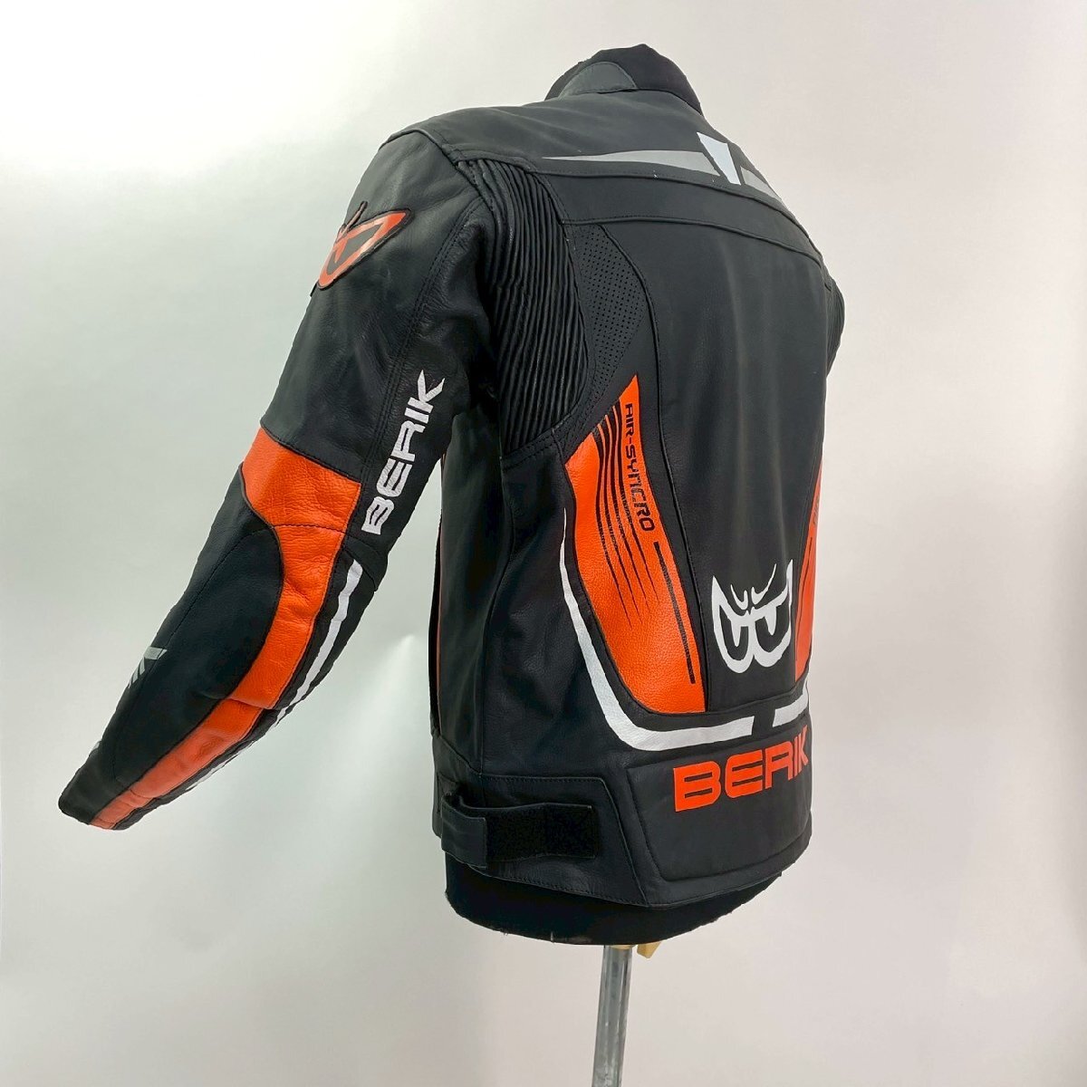 Yahoo!オークション - BERIK ベリック レザージャケット 9063 ORANGE ...