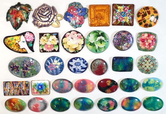 4015 M 豪華 ブローチ アンティーク/和物/七宝焼/九谷焼/焼き物/花 他/アクセサリー/デザイン色々 まとめて 32点セット(ブローチ)｜売買されたオークション情報、yahooの商品 ...