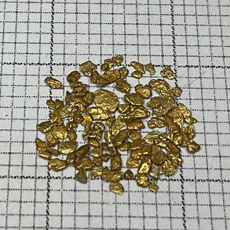 Yahoo!オークション - 砂金 北海道芦別市 盤の沢川産 0.242g