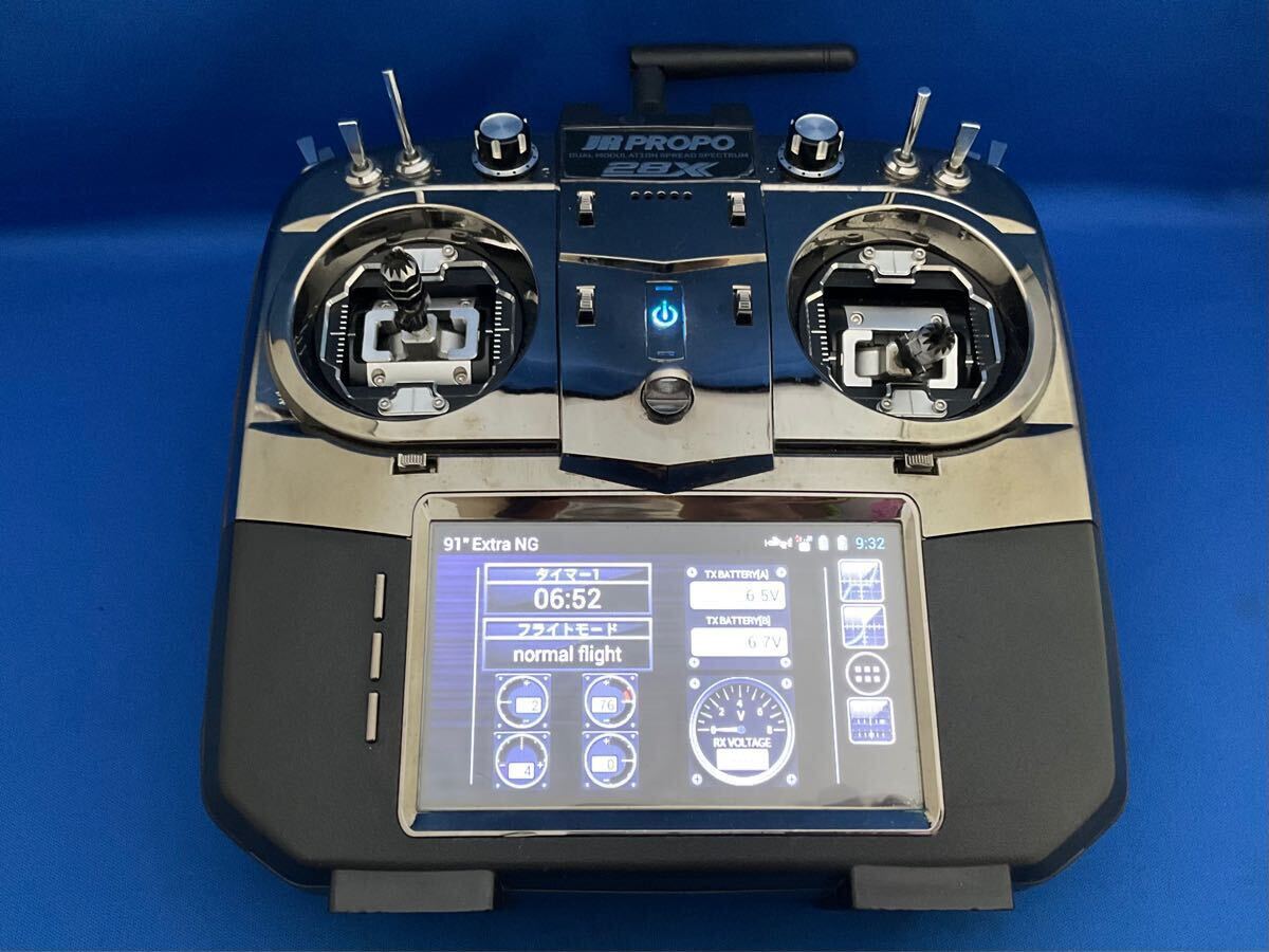 Yahoo!オークション - JR PROPO 28X 送信機 飛行機用 中古品 ケース付...