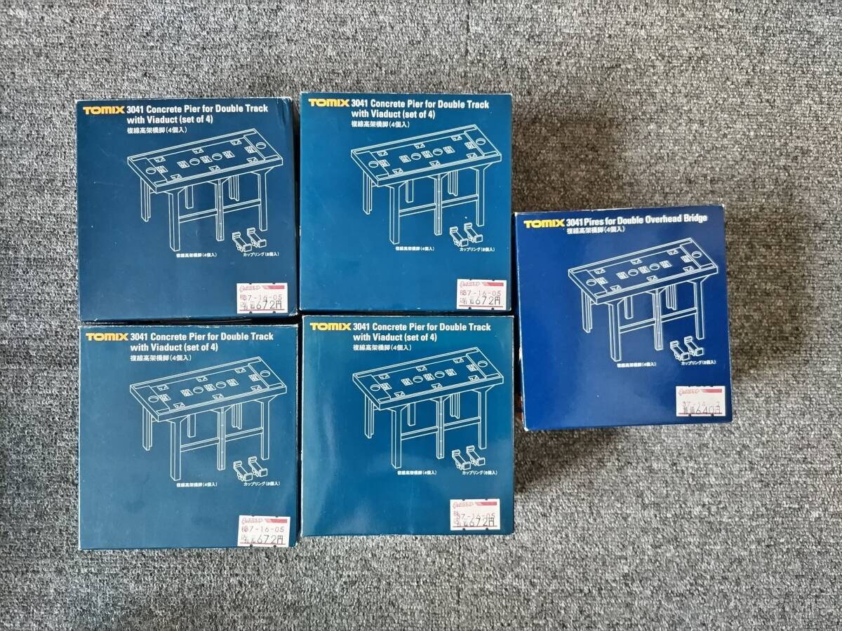 Yahoo!オークション - TOMIX 3041 複線高架橋脚 欠品あり説明参照