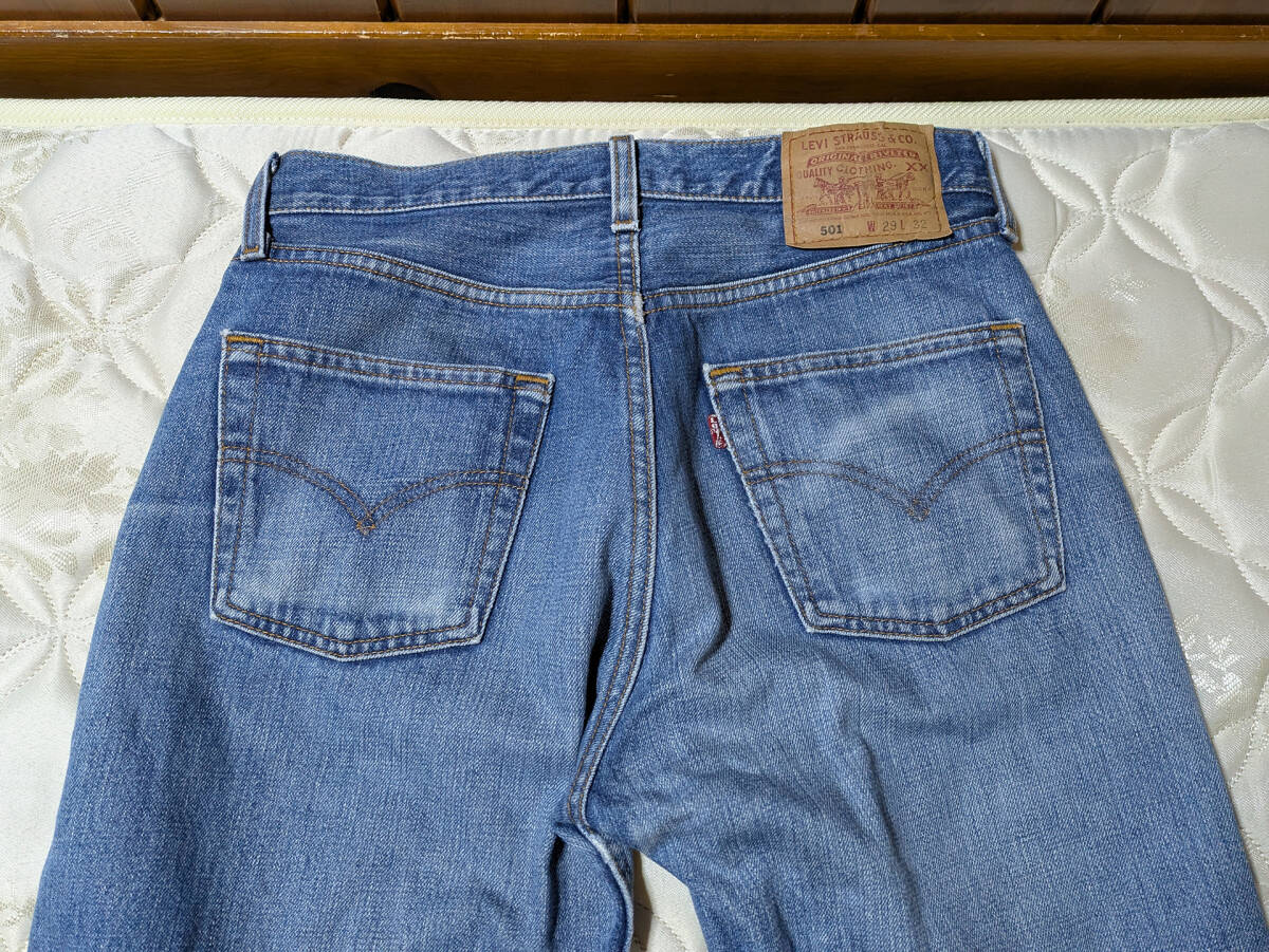 Yahoo!オークション - リーバイス501（6501 FOR WOMEN） W29L32 イレギ...