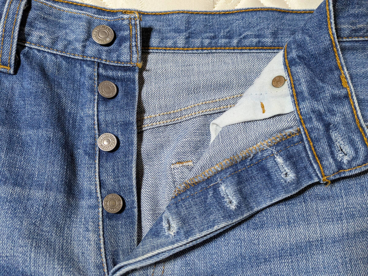 Yahoo!オークション - リーバイス501（6501 FOR WOMEN） W29L32 イレギ...