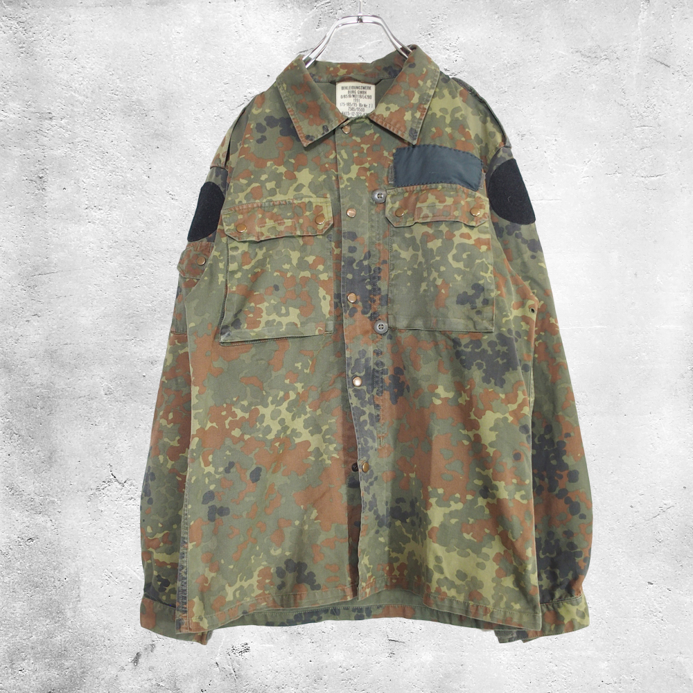 Yahoo!オークション - 90's ドイツ軍 フレクターカモ ジャケット Germa...