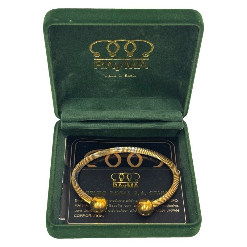 Yahoo!オークション - RAyMA ライマ ブレスレット ゴールド Mサイズ 18...