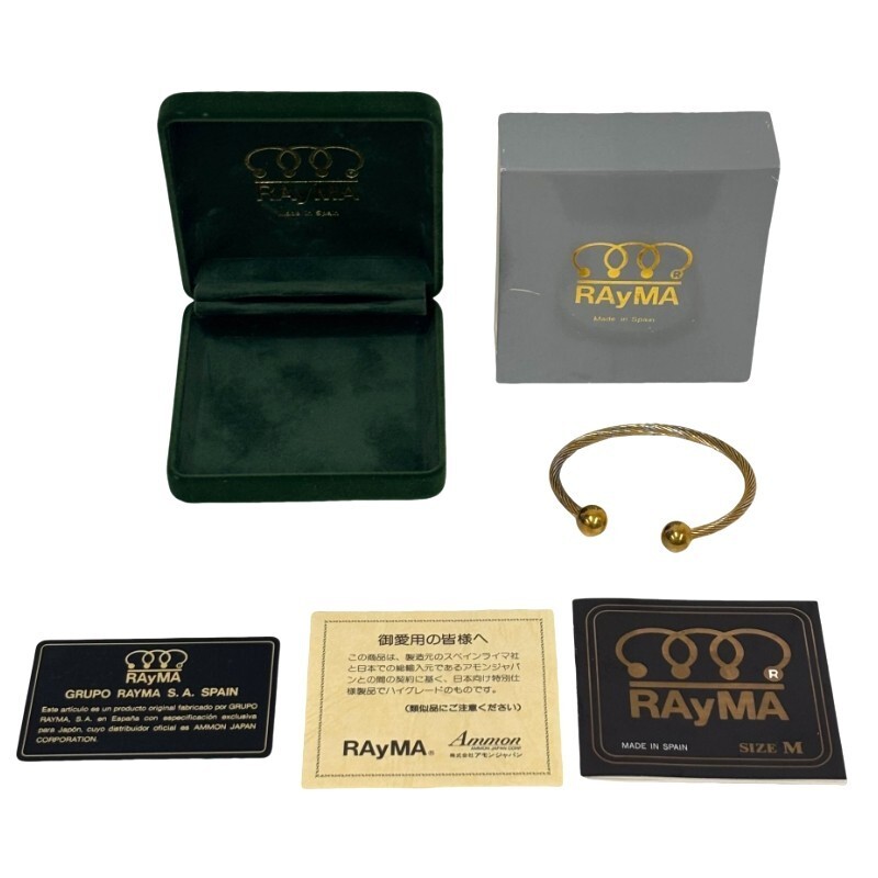 Yahoo!オークション - RAyMA ライマ ブレスレット ゴールド Mサイズ 18...
