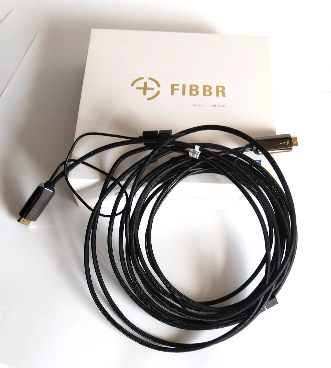 Yahoo!オークション - FIBBR PURE2 HDMIケーブル 5m 4K対応 元箱付き 2...