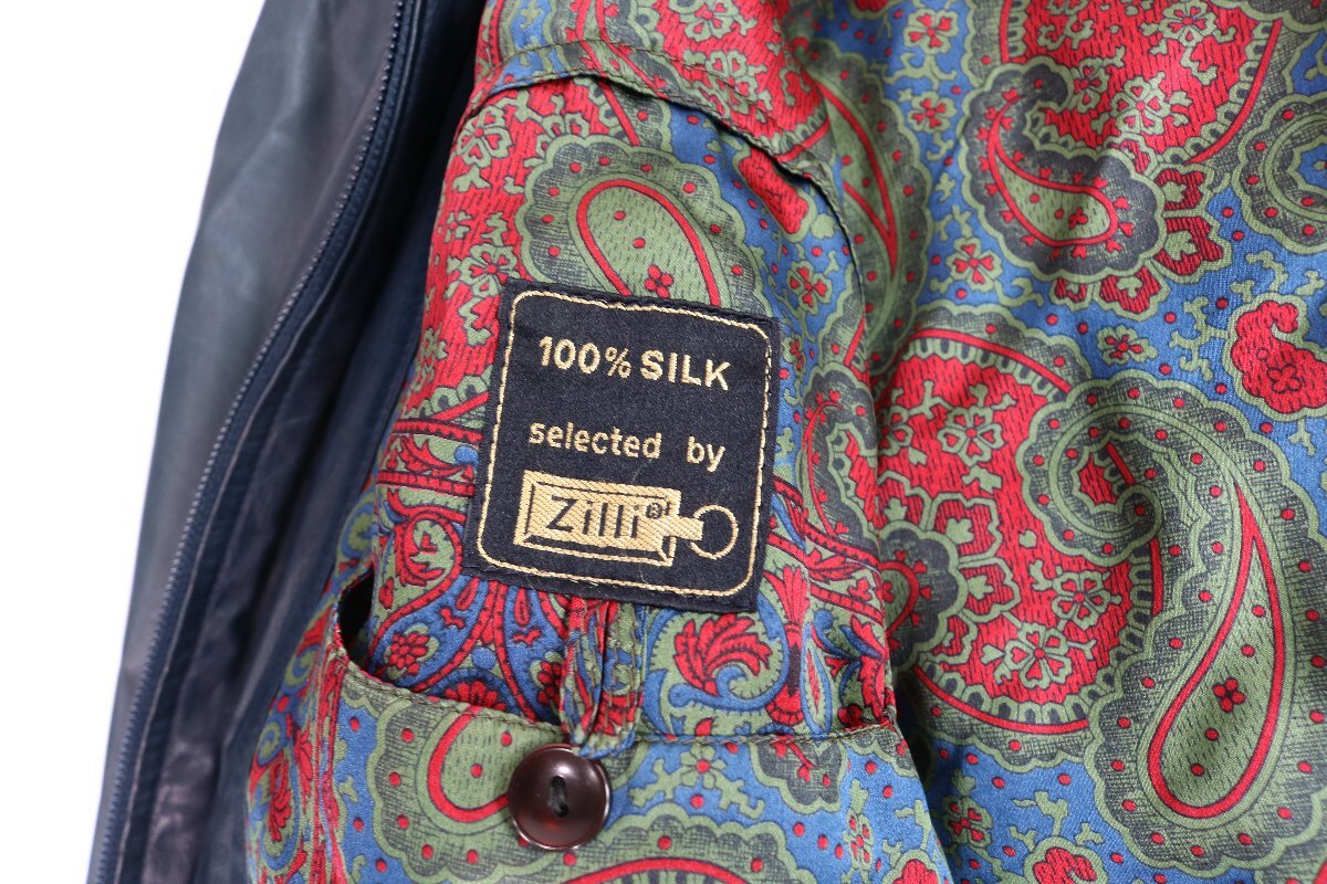 Yahoo!オークション - Zilli ジリ ジャケット 本革 フランス製 レザー ...